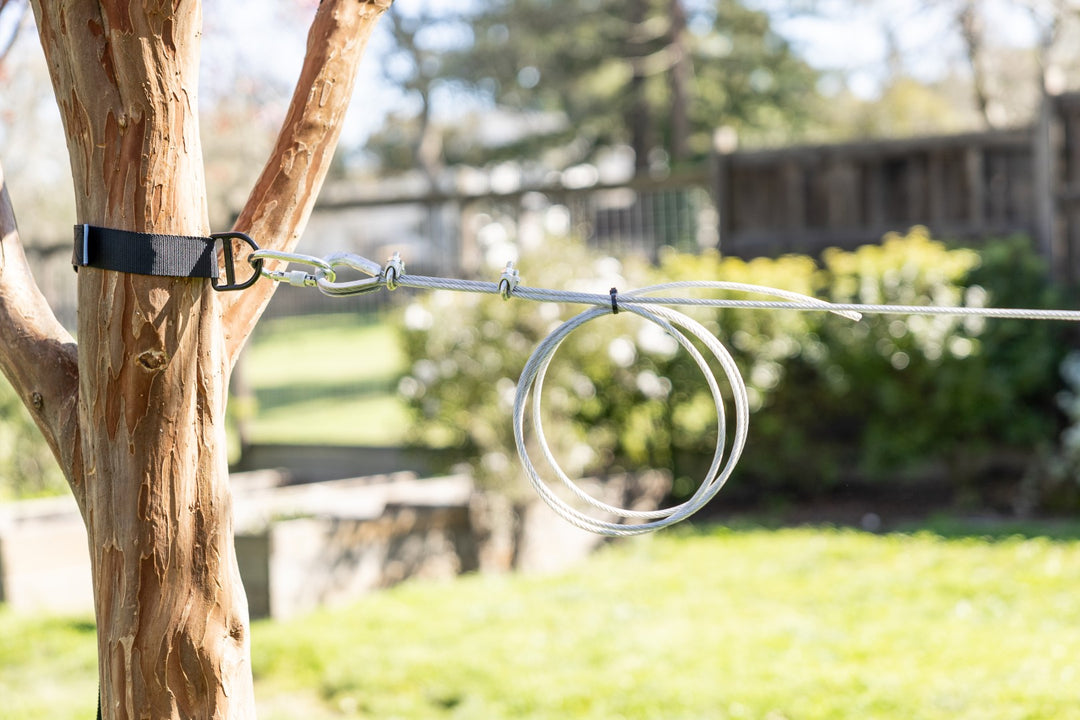 Buy Heavy-Duty Sky Track Permanent Cable Dog Run for Secure Outdoor ...